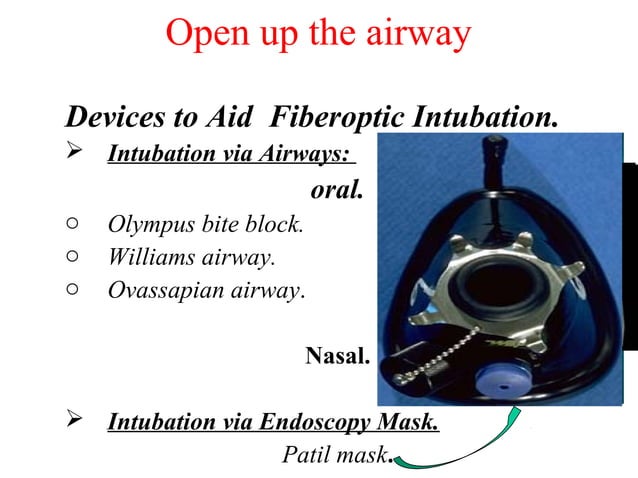 Fiberoptic intubation | PPT