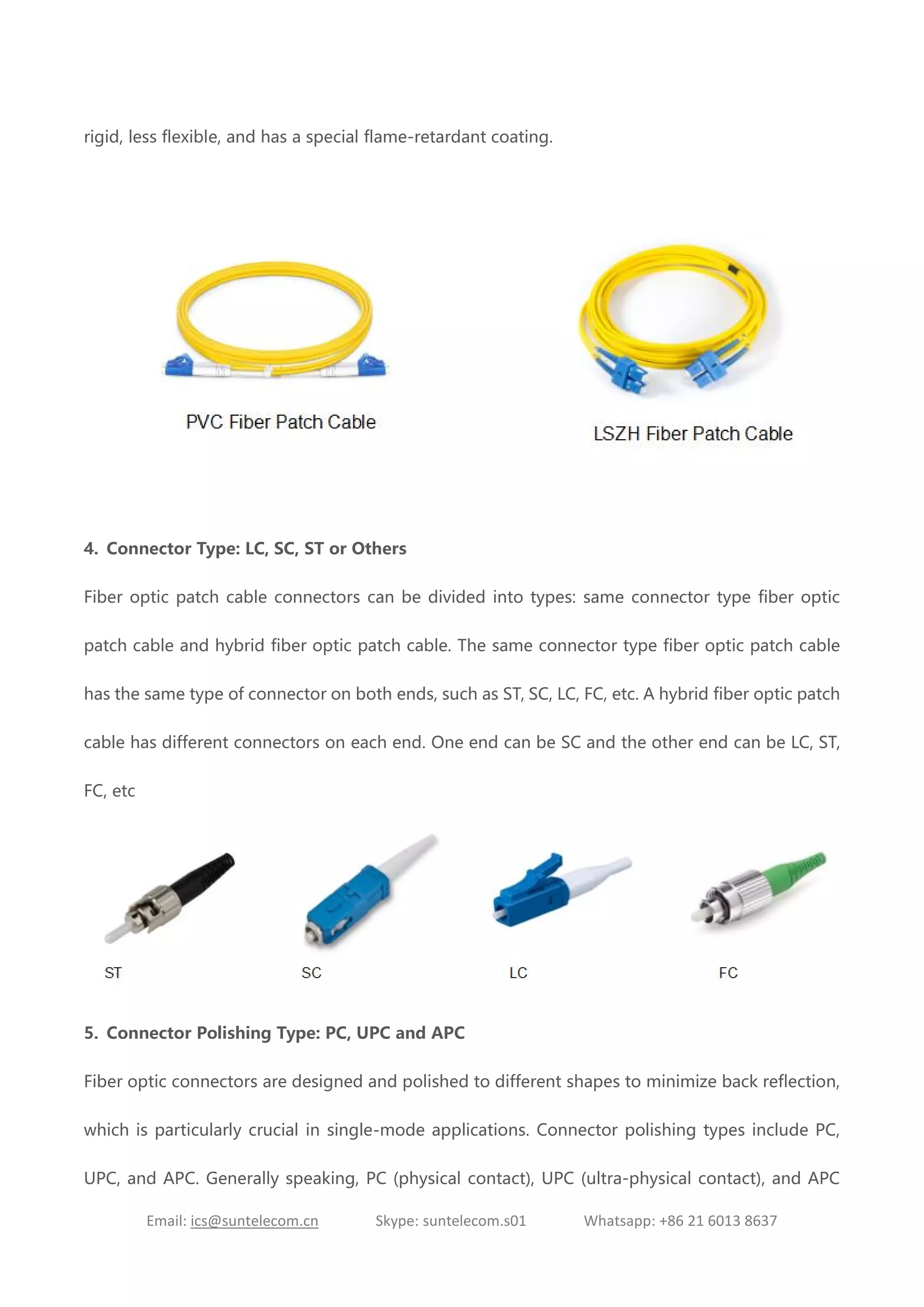 Fiber Optic Patch Cable Here's All You Should Know | PDF | Computer ...