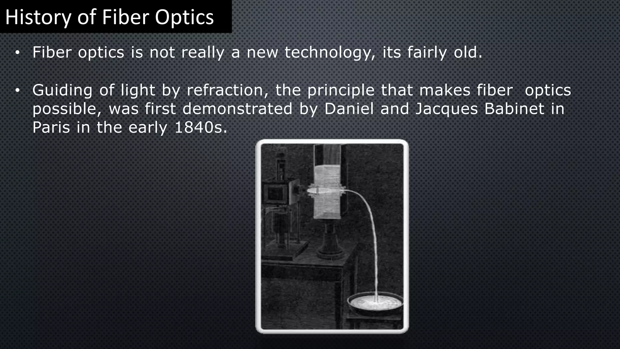 Introduction to Fiber Optics | PPTX