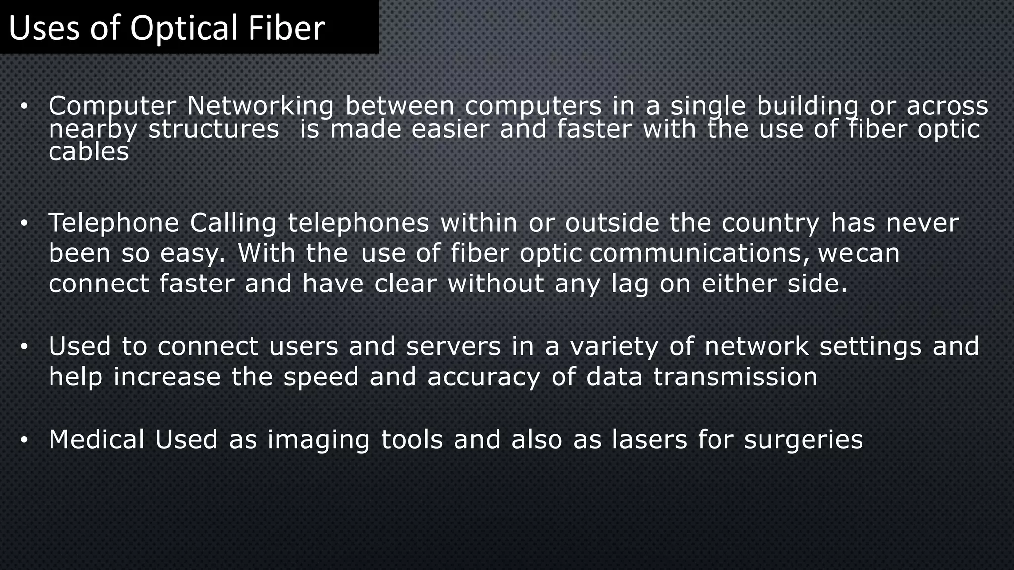Introduction to Fiber Optics | PPTX