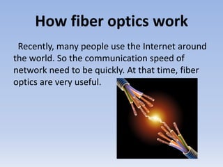 Fiber optics | PDF