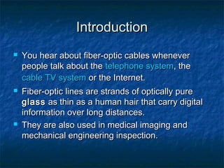 Fiber optics | PPT