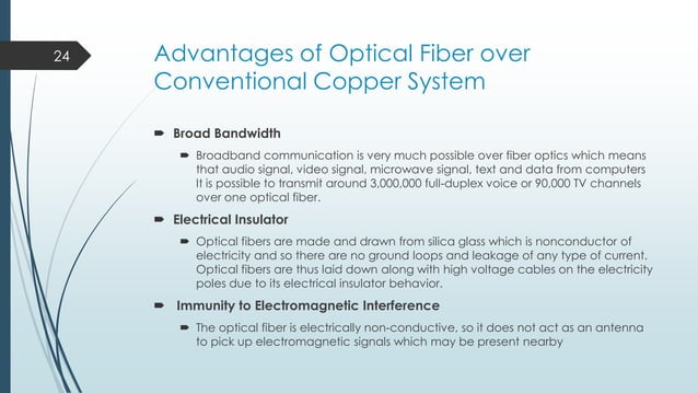 Presentation about Fiber Optics | PPTX