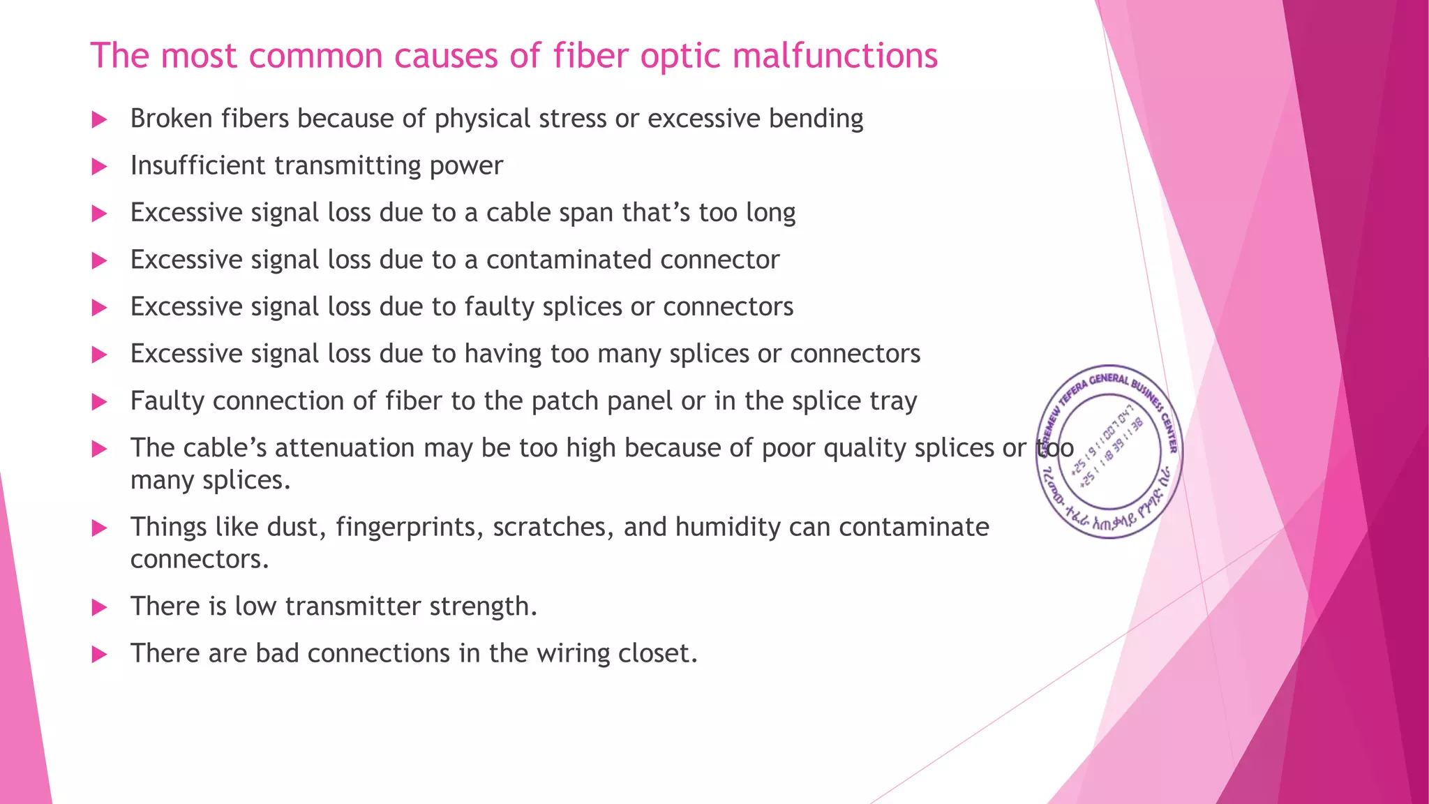 Fiber optics | PPTX