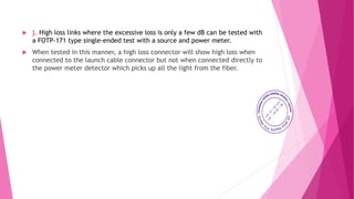 Fiber optics | PPTX