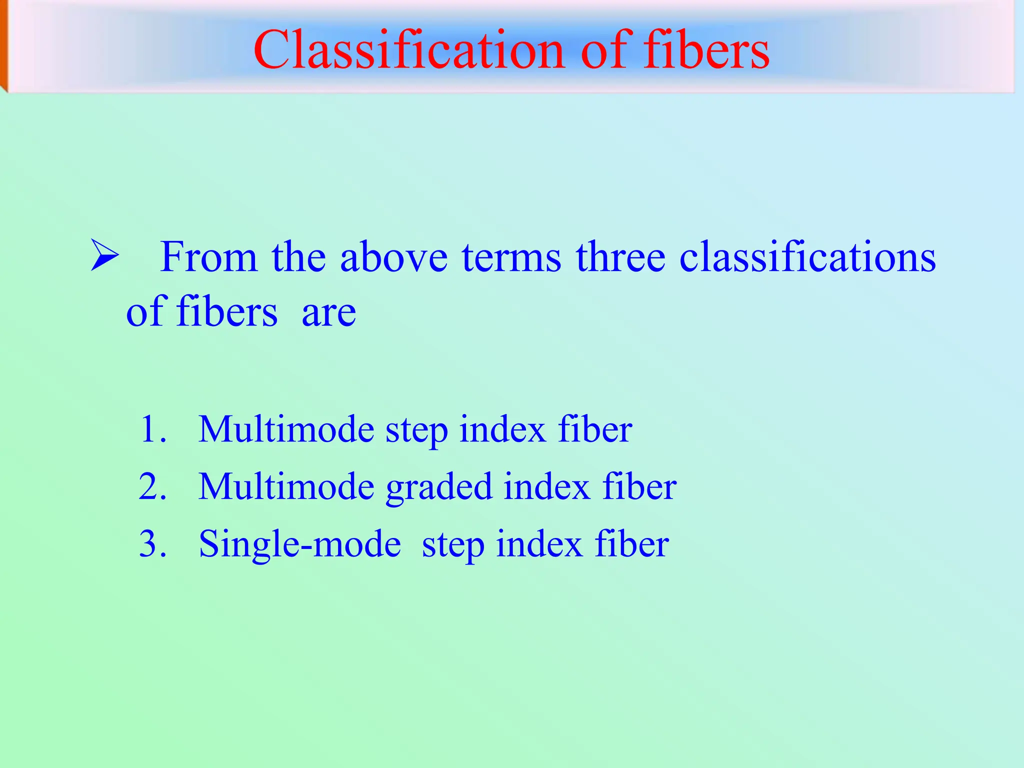 FIBER OPTICS .ppt