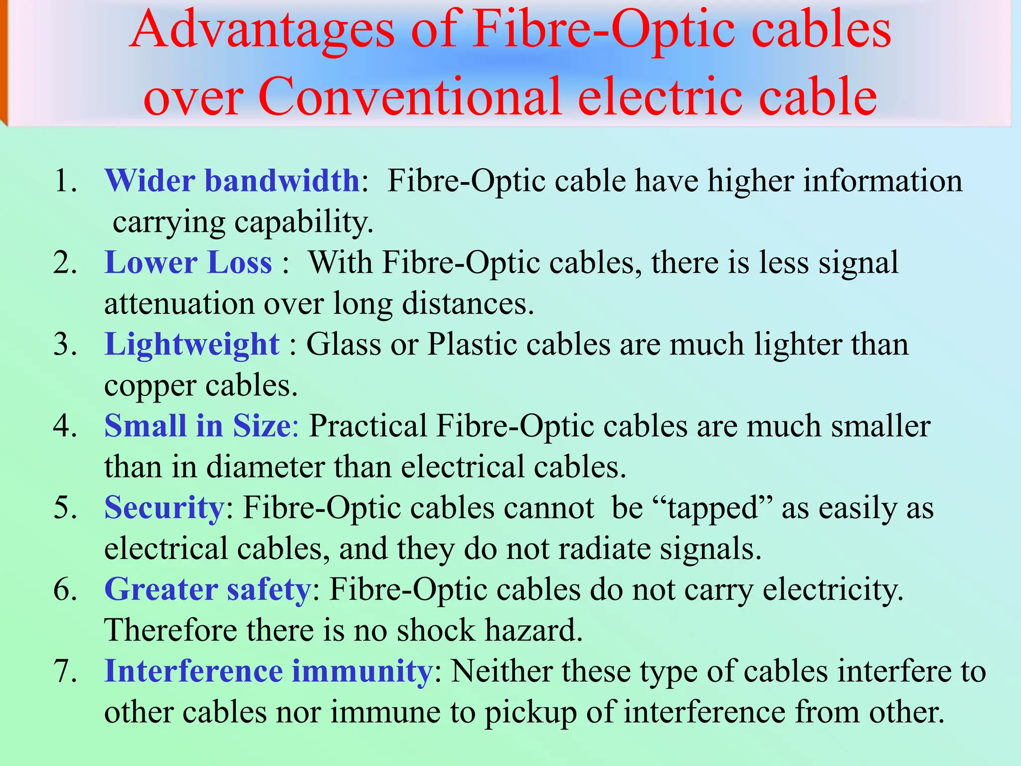 FIBER OPTICS .ppt