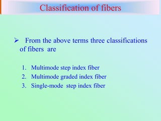 FIBER OPTICS .ppt
