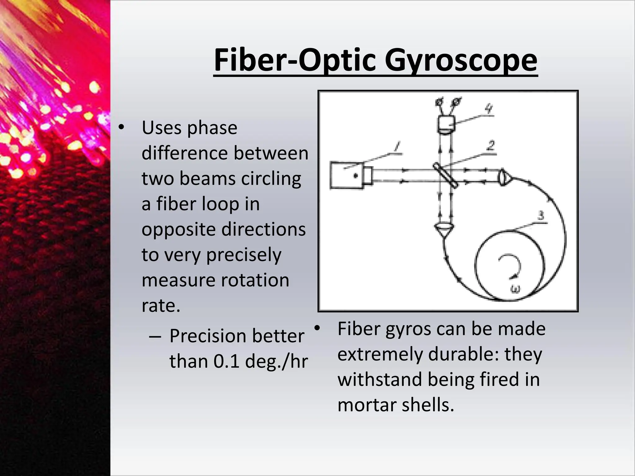fiberoptics for the measurement of physical quantity | PDF