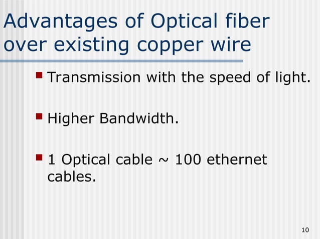 Introduction to Optical fiber . Basic Optical fibers | PPT