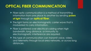 Fiber Optics Engineering Physics .pptx
