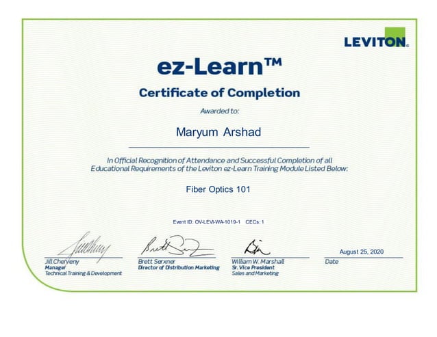 Fiber optics 101 | PPT