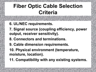 Fiber optics 2-1 | PPT