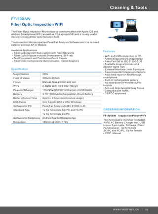 Fiber optics catalogue_ver2.01