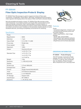 Fiber optics catalogue_ver2.01