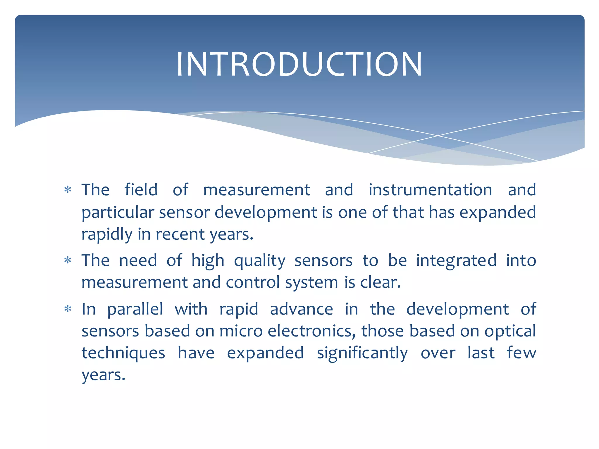 Fiber Optic Sensors | PDF
