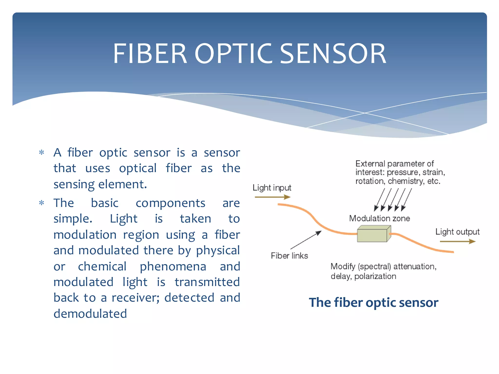 Fiber Optic Sensors | PDF