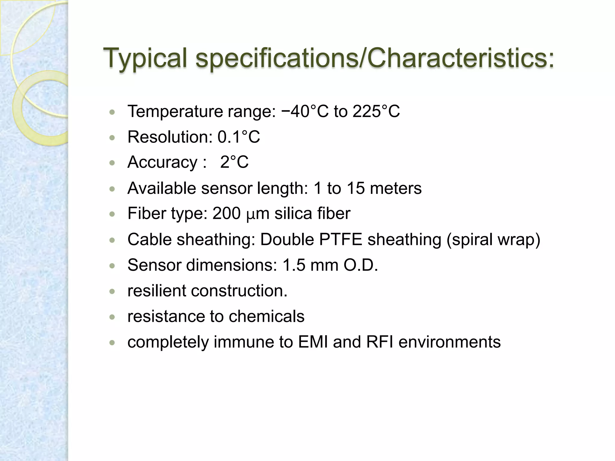 Fiber optic sensors for transformers | PPTX