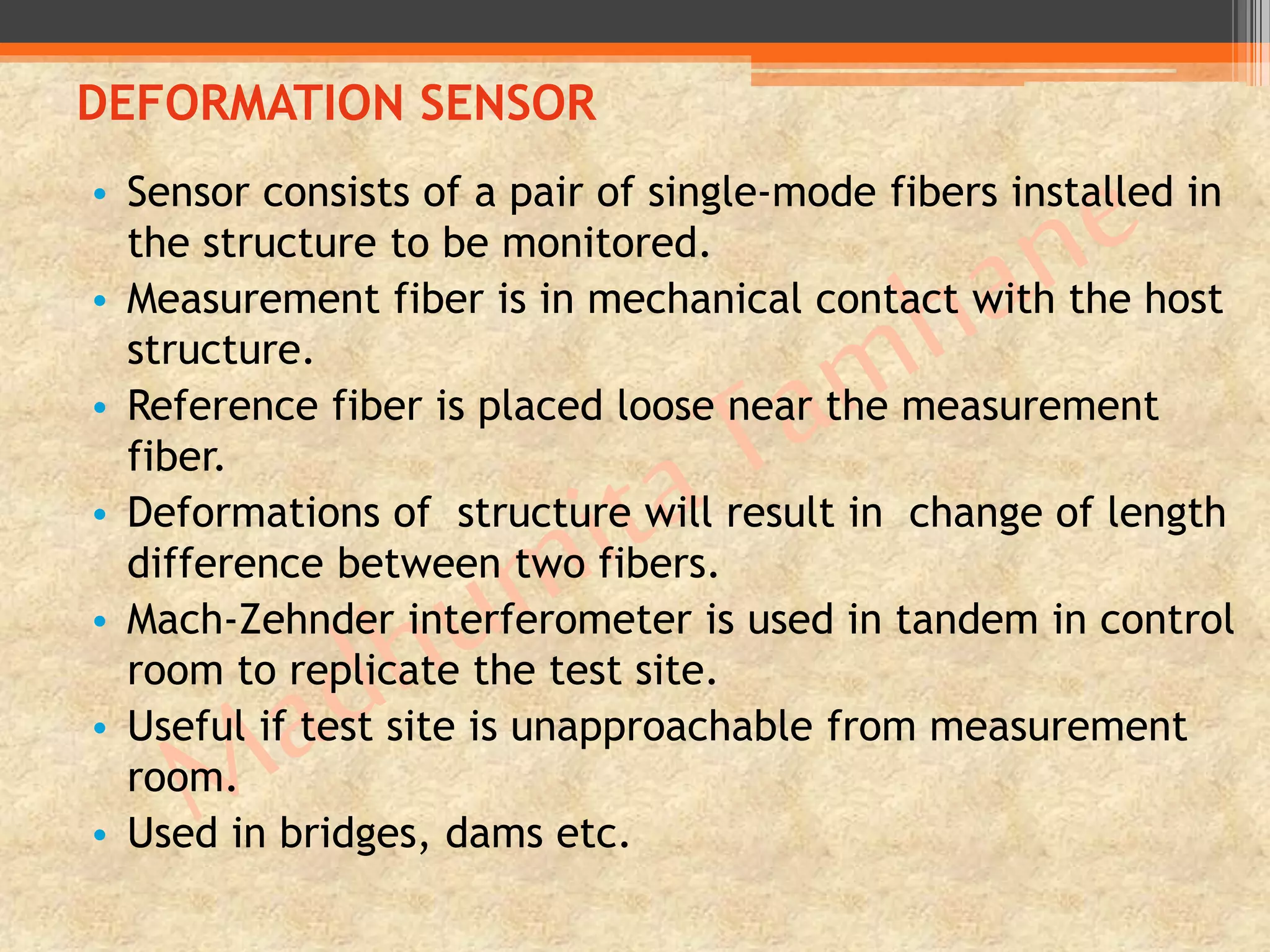 Fiber optic sensors | PPTX