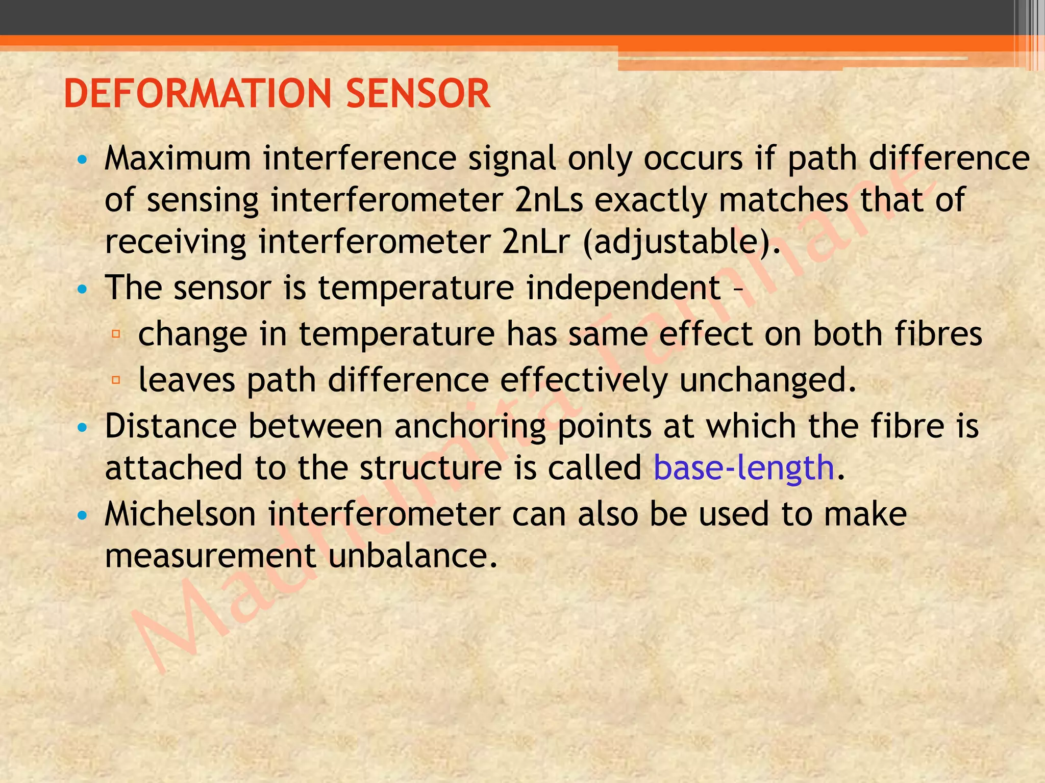 Fiber optic sensors | PPTX