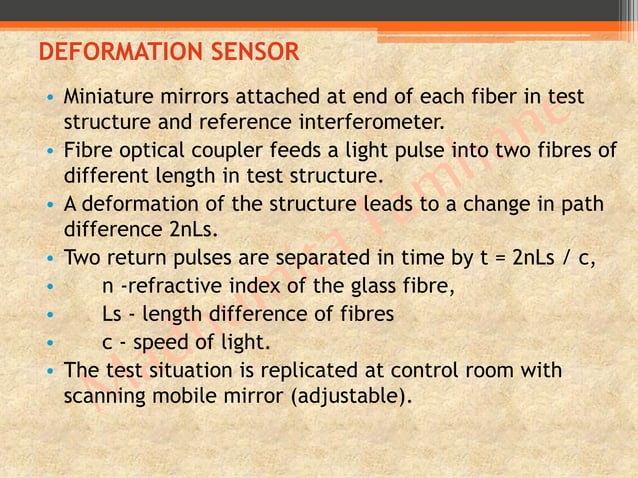 Fiber optic sensors | PPTX