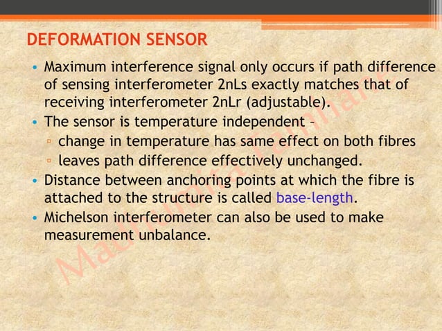 Fiber optic sensors | PPTX