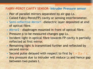 Fiber optic sensors | PPTX