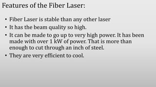 Fiber optics laser [autosaved] | PPT