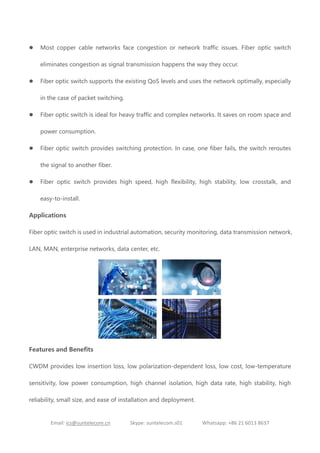 Fiber Optic Switch How Much Do You Know | PDF