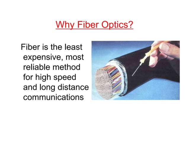 Fiber optic technology final.ppt