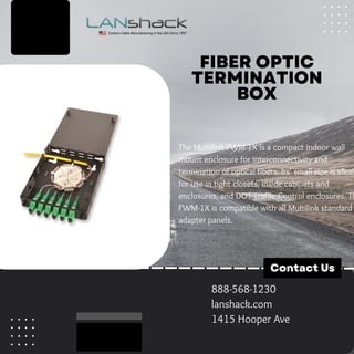 Fiber Optic Termination Box | PDF