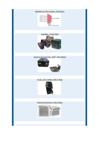 Fiber Optic Transmission & Audio Distribution Amplifier | DOCX | Technology & Computing