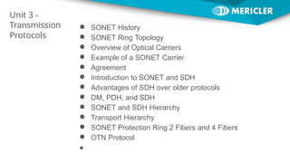 Fiber Optic Wavelength Division Multiplexing Training - Mericler 2024.pptx