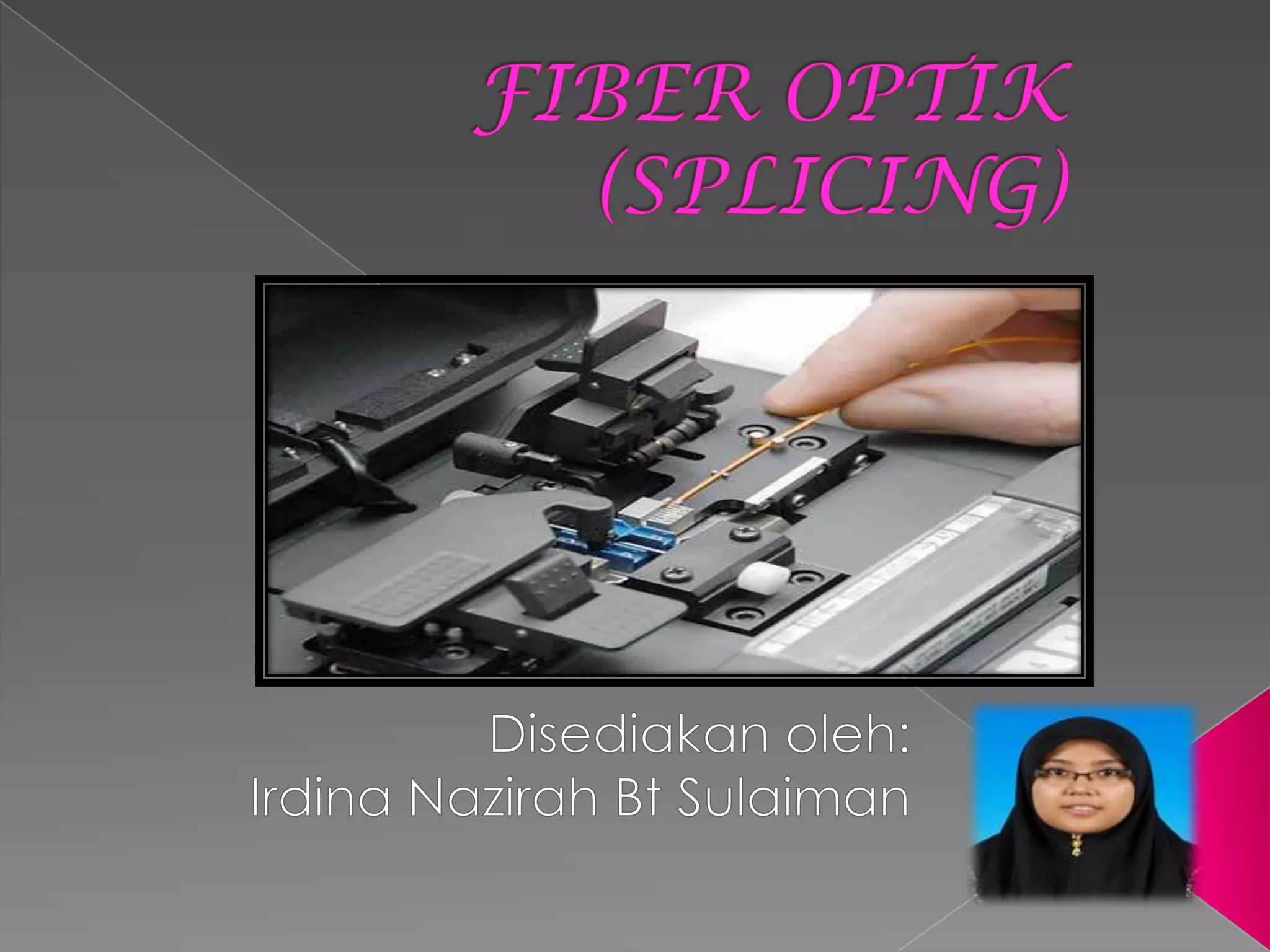 Fiber optik dina | PPT