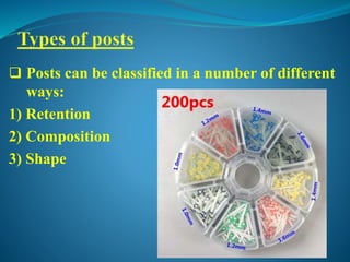 Fiber post | PPTX