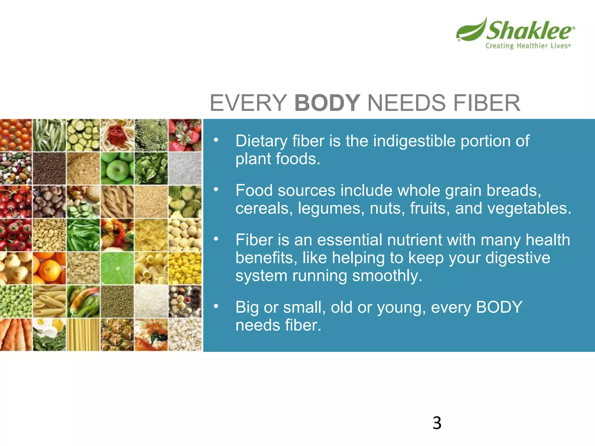 Did you know every BODY needs Fiber? | ODP | Healthy Cooking and Eating ...