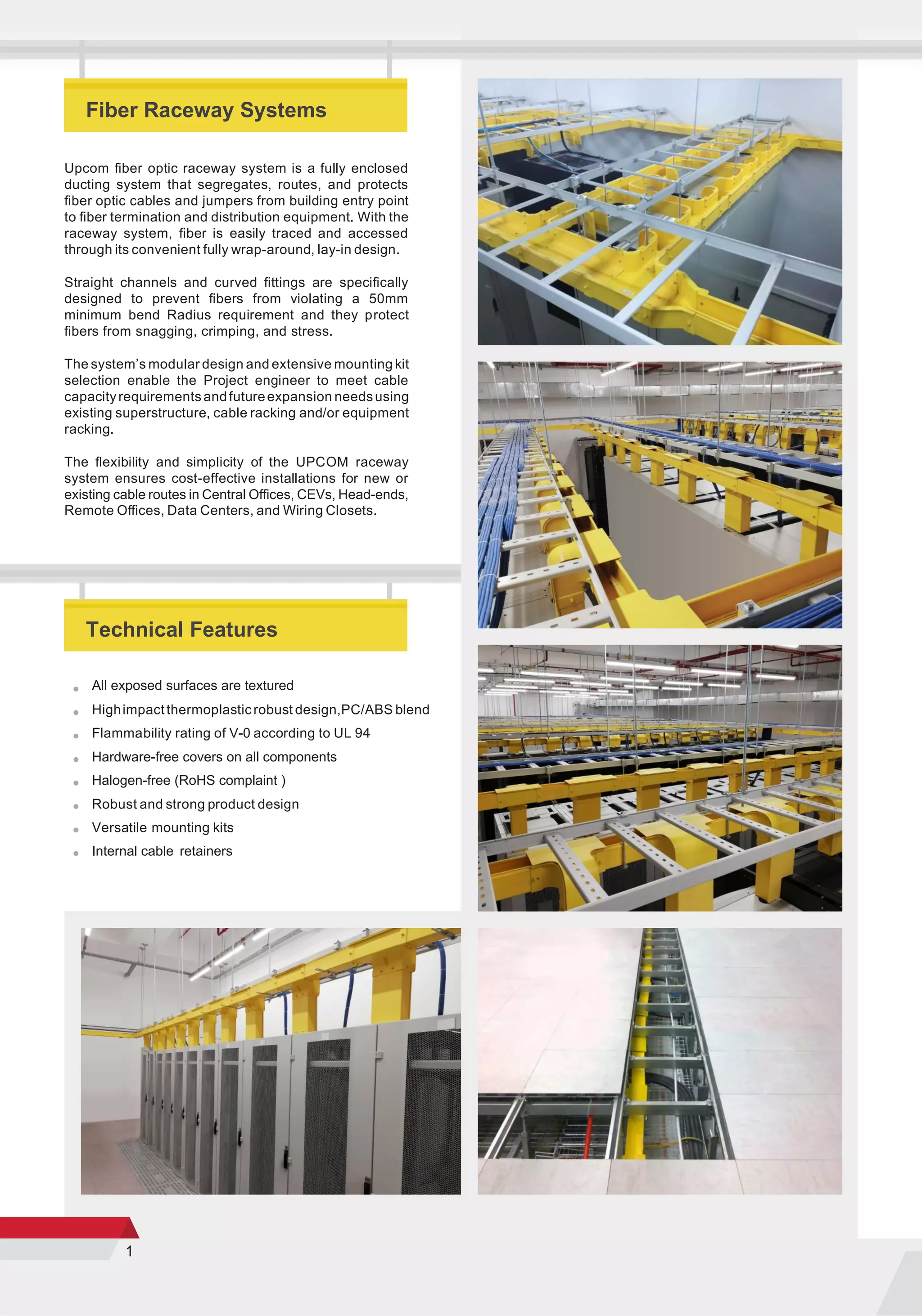 Fiber raceway systems | PDF