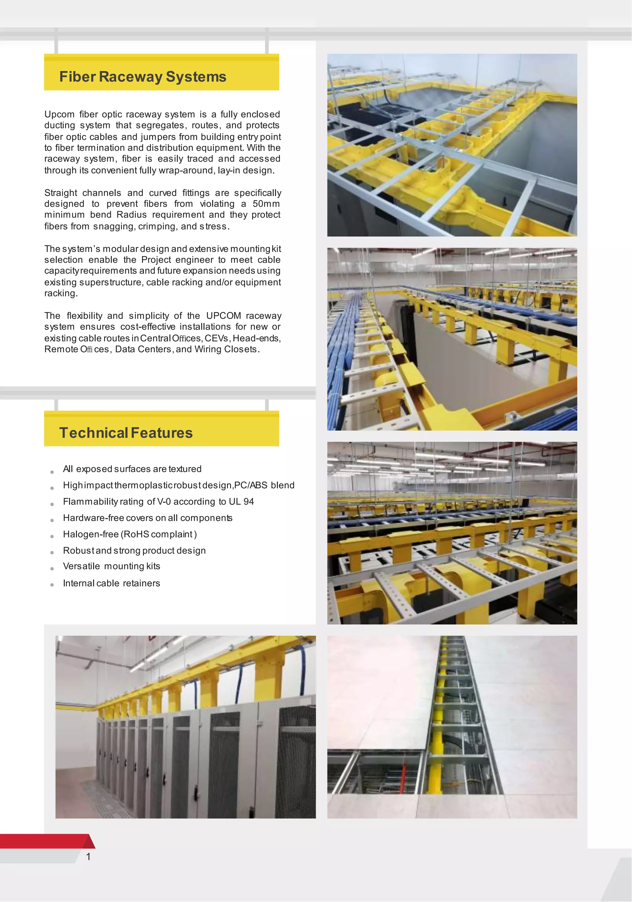 Fiber raceway systems made in turkey | DOC