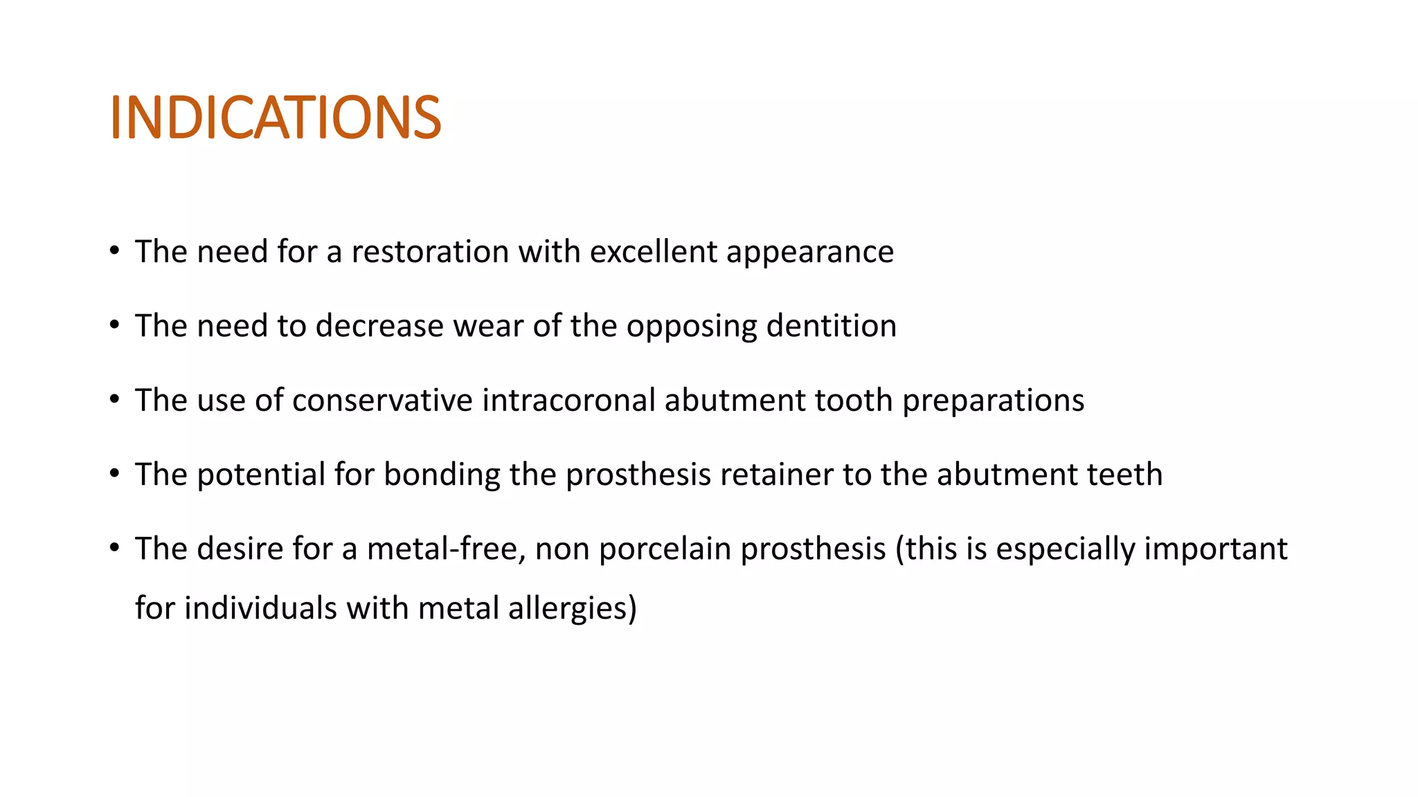 Fiber reinforced composite fixed prosthesis | PPTX