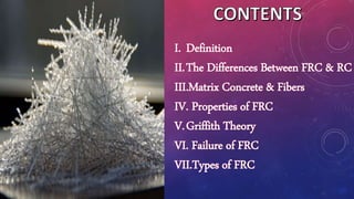 Fiber reinforced concrete | PPTX