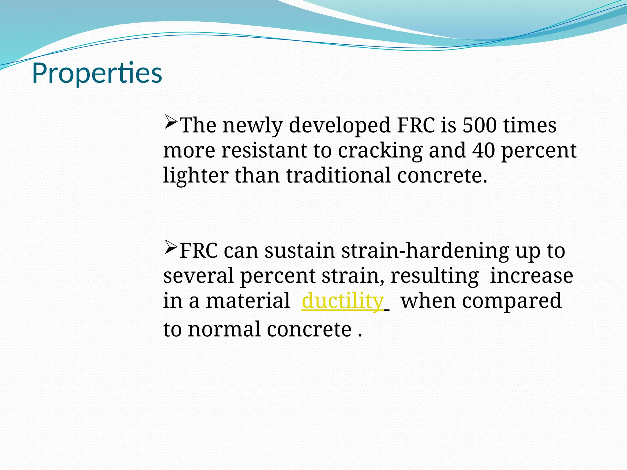 Presentation on Fiber Reinforced Concrete.pptx