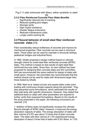 Fiber reinforcement concrete | DOC | Science