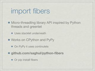 Stack switching for fun and profit | PPT