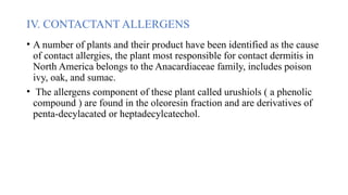 Fibers- Cotton, Jute, Hemp Hallucinogens, Teratogens, Natural allergens ...