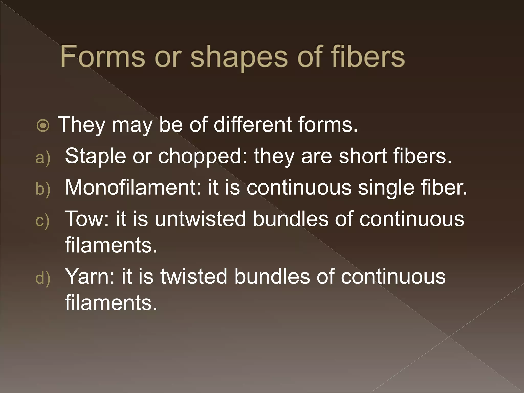 Fibers and surgical dressings | PPTX
