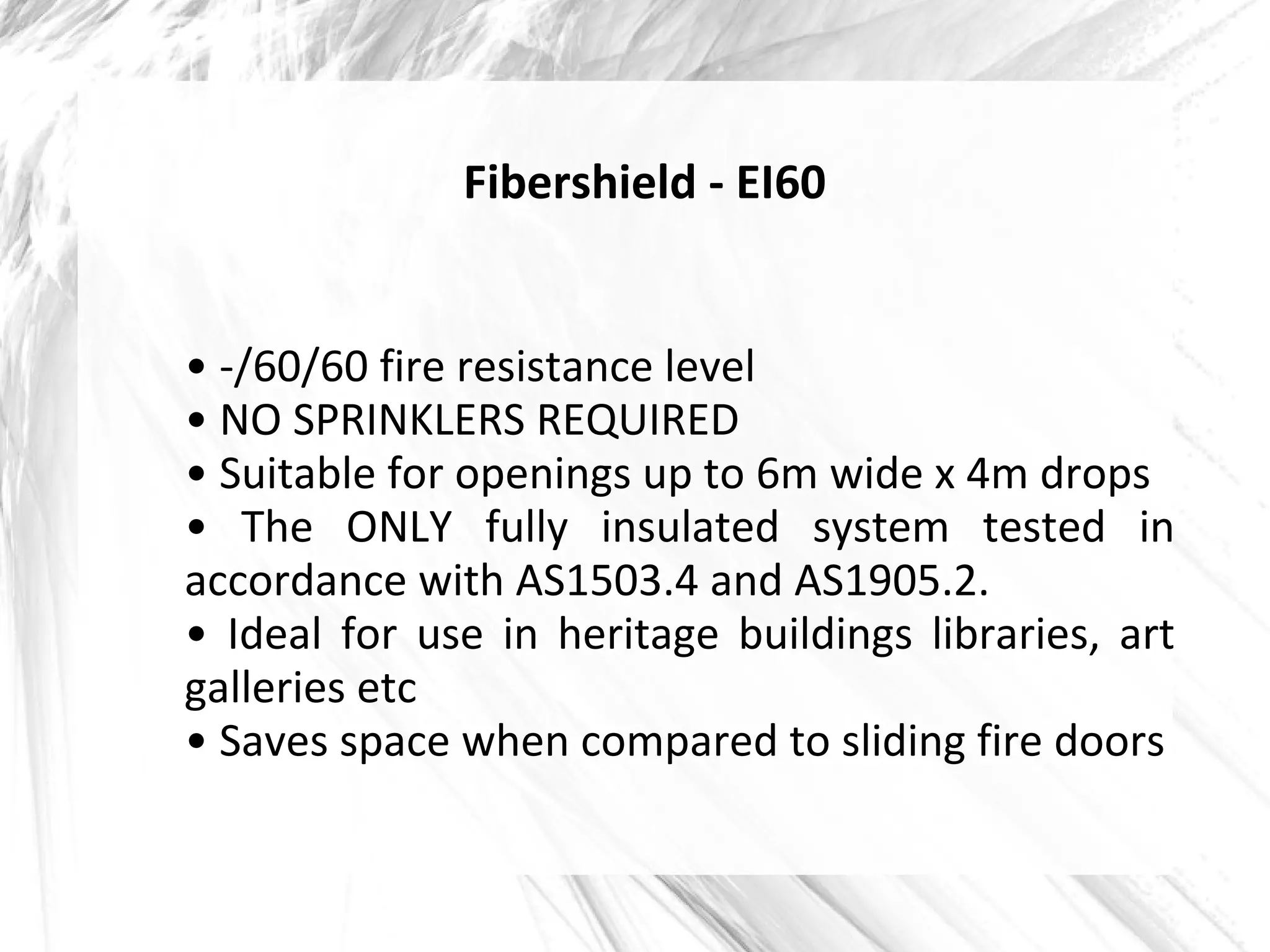 Fibershield: The Ultimate Shield Against Fire | PPT