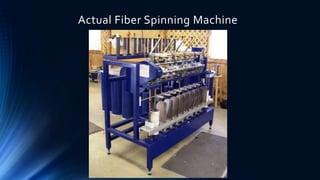 Fiber spinning processes | PPTX