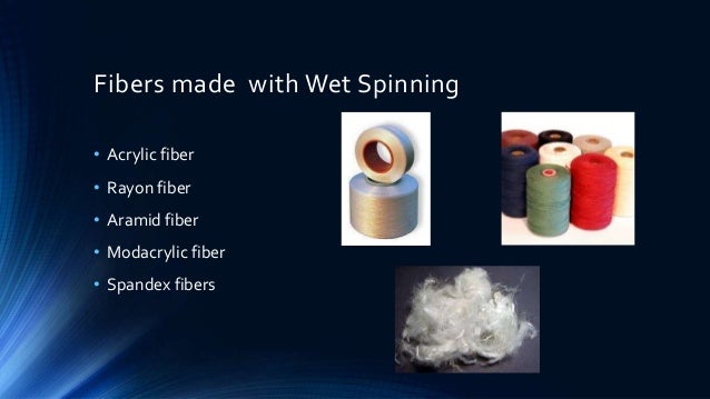Fiber spinning processes