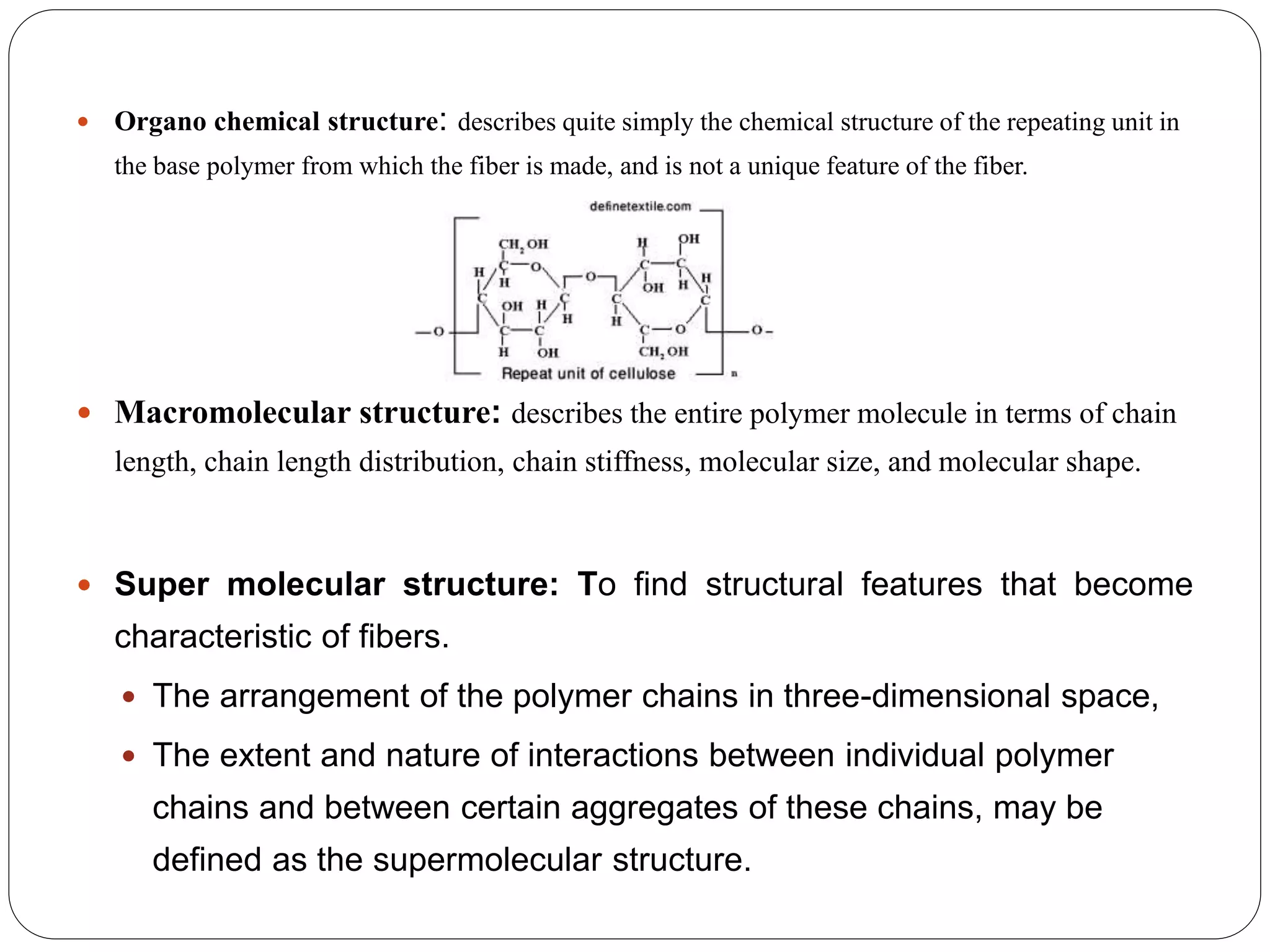 Fiber structure theories | PPTX
