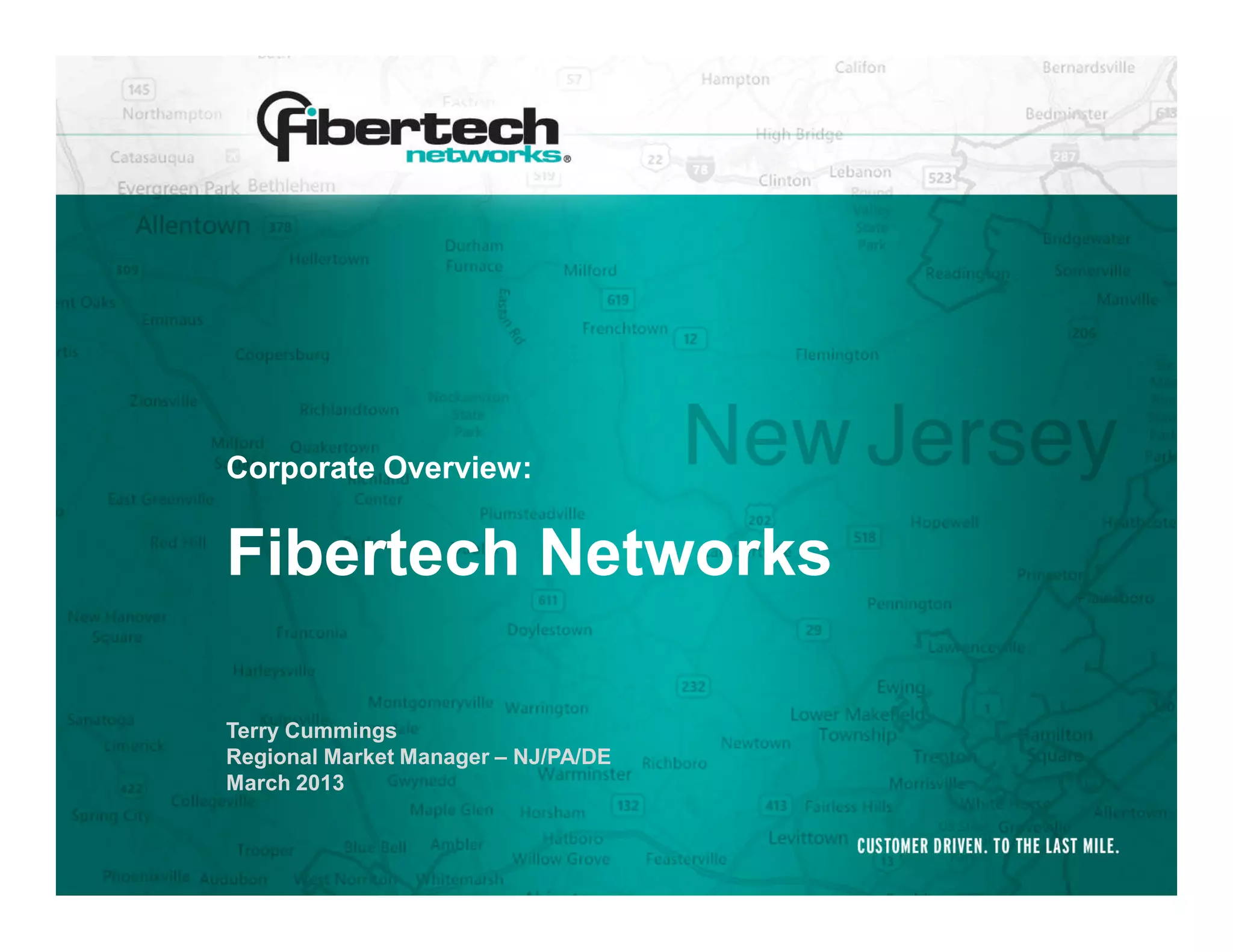Fibertech Networks Overview | PDF
